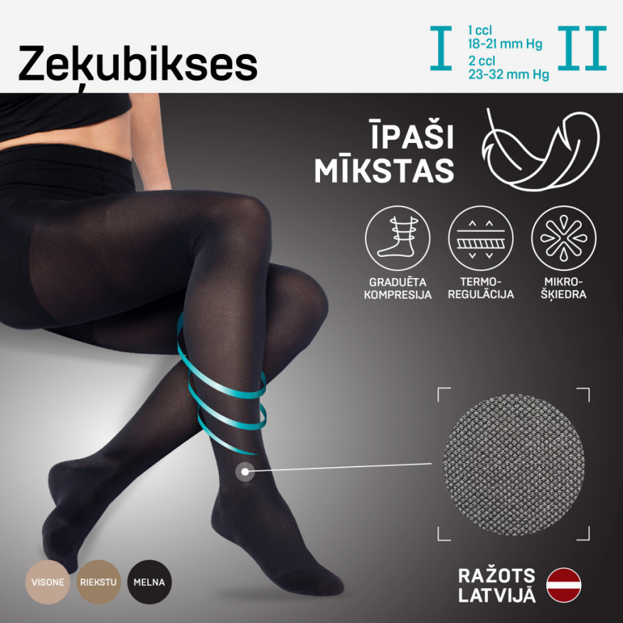 Колготки медицинские компрессионные. Soft - Tonus Elast