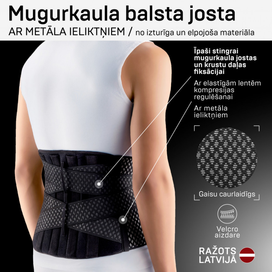 Corset de fixation lombaire élastique médicale à partir de matériaux ...