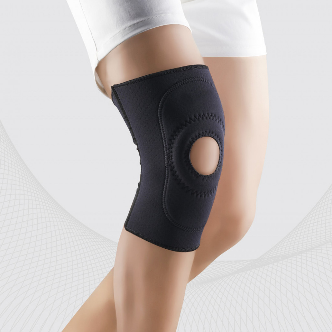 Banda de rodilla médica de neopreno, con inserciones flexibles - Tonus ...